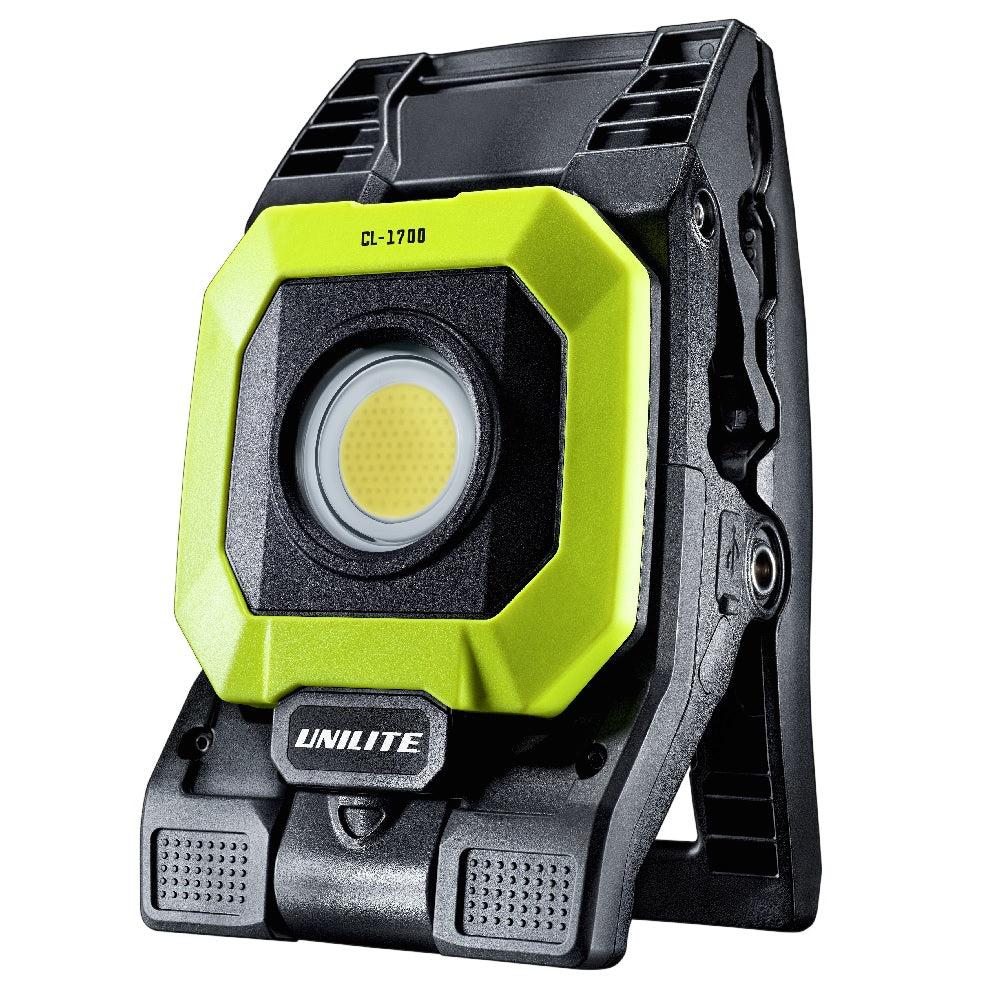LED USB Rechargeable Heavy Duty Jaw Clamp Work Light 1700 Lumens ...