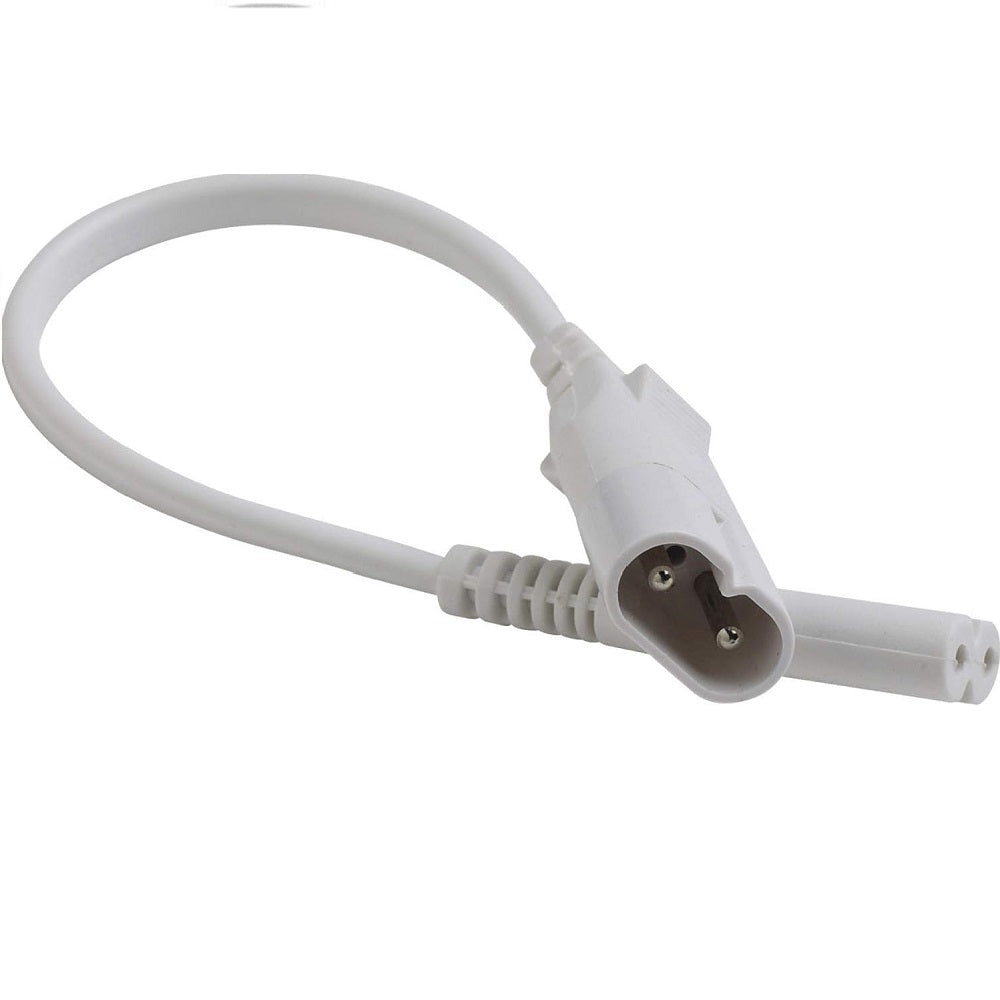 White Under Cabinet Link Light Connecting Cable 250mm - HomeLightsDIRECT