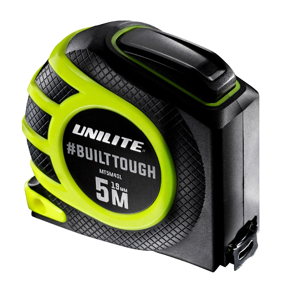 Unilite Heavy Duty 5M Tape Measure 19mm Wide Blade Imperial & Metric ...