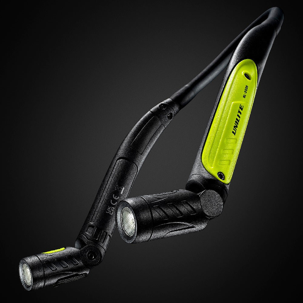 Unilite NL-350R USB Rechargeable LED Neck Light Double Torch 350lm IP54 ...