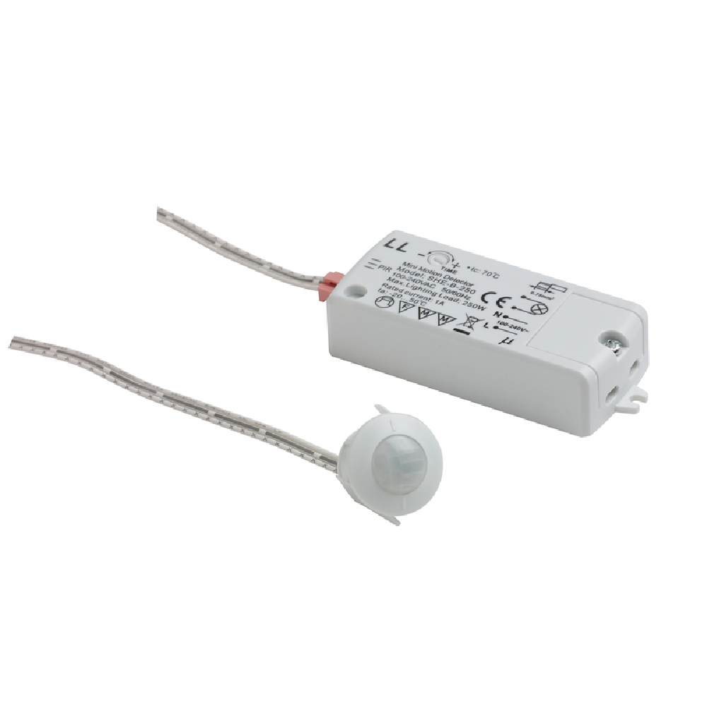 ELD PIRSENTIM Silver PIR Sensor Switch for Cabinets & Lighting Leyton ...